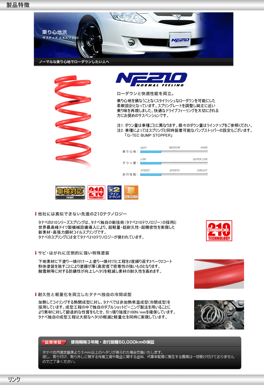 【新品】在庫特価 タナベ NF210 デリカ D:5 CV4W 4B11 10/1～(CV4WNKの落札情報詳細 - Yahoo!オークション ...